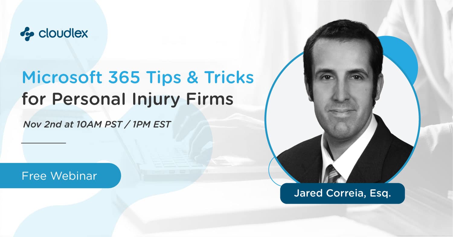 Microsoft 365 Tips & Tricks for Personal Injury Firms [Free Webinar ...