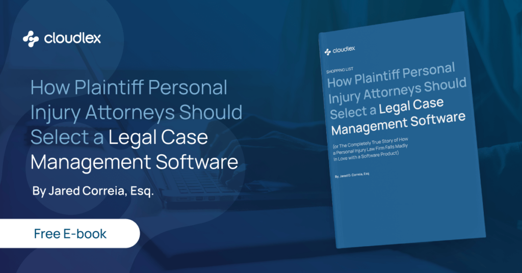 E-Books for Personal Injury Attorneys - CloudLex - Personal Injury Case ...